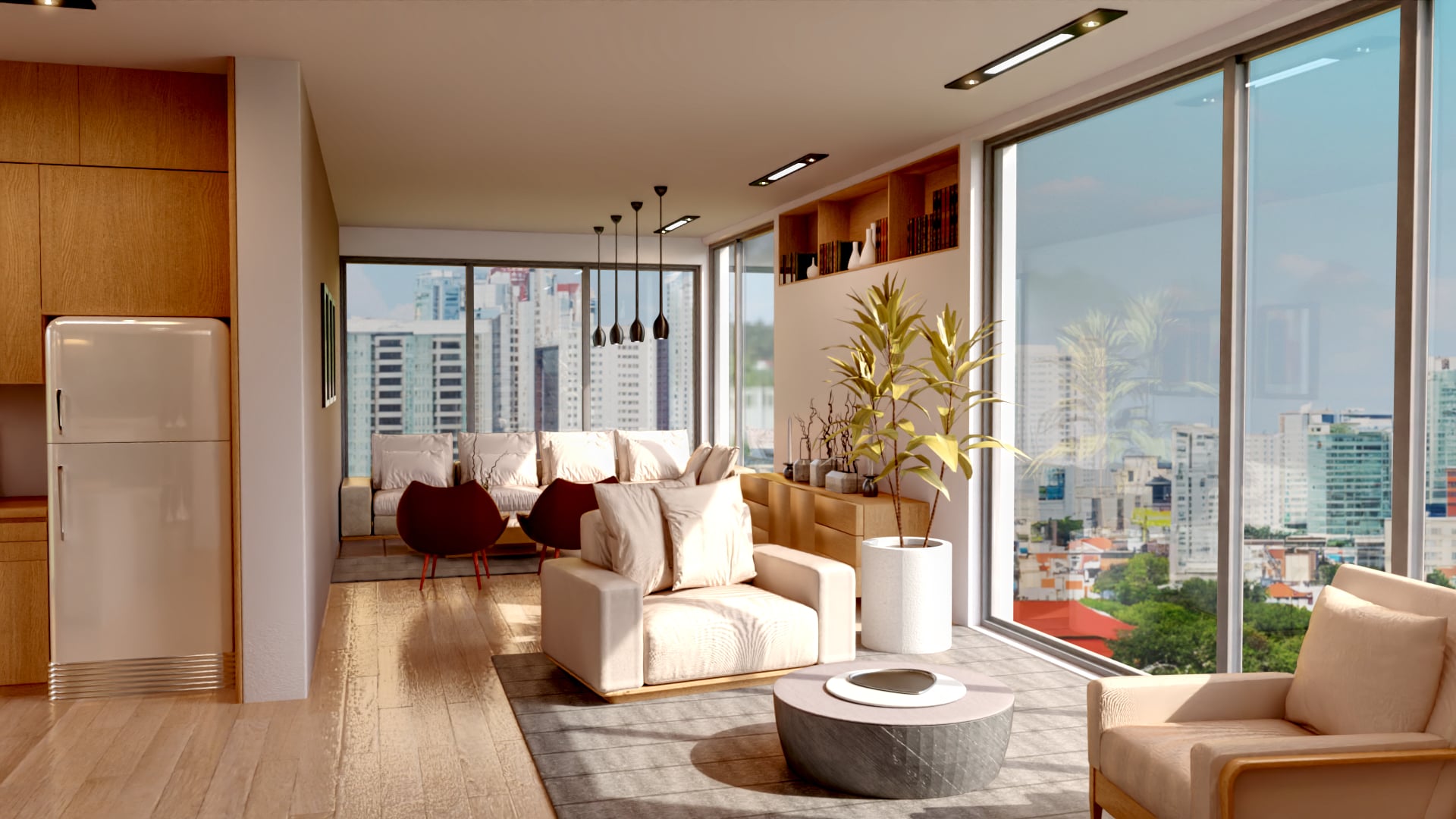 High Class Living Area | Daz 3D