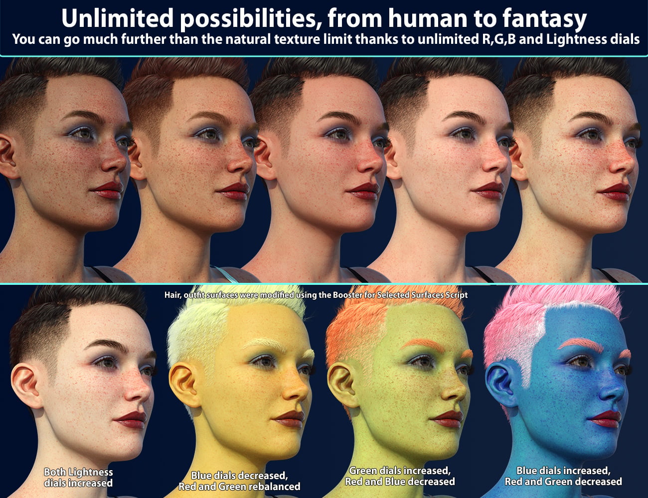 Texture Booster and Shader Converter | Daz 3D