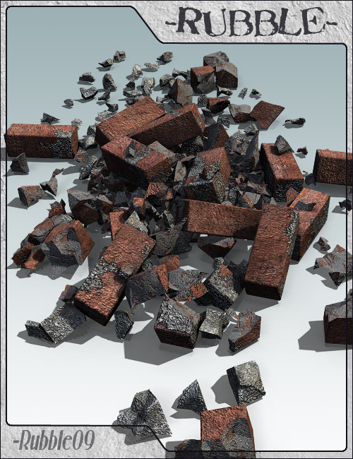 Rubble 1: Urban Ruins | Daz 3D