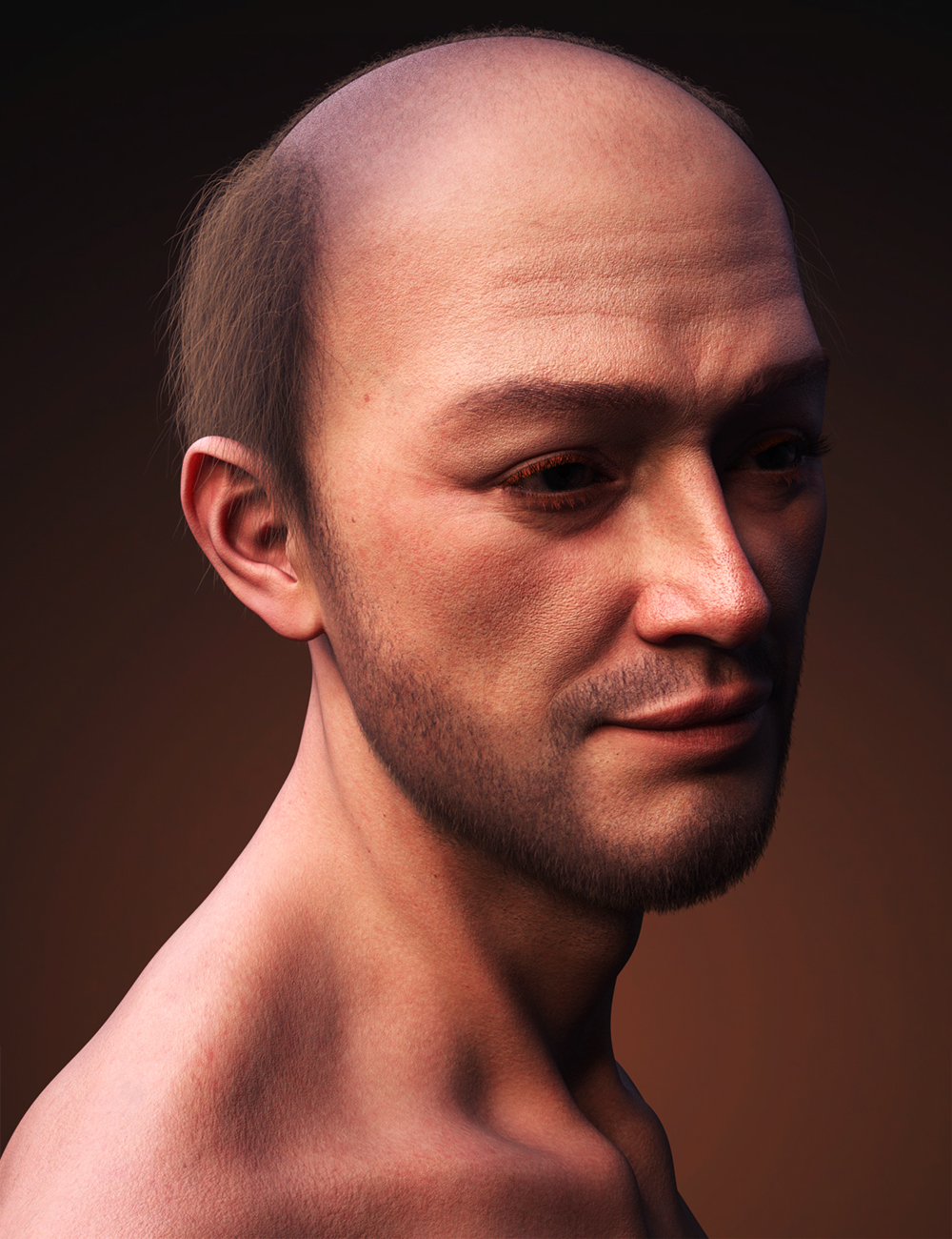 M3D Balding Hair Styles for Genesis 9 | Daz 3D