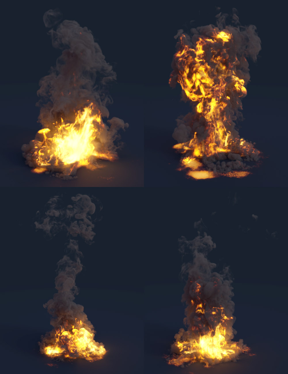 Pro Pyro - Fire and Flame VDBs | Daz 3D