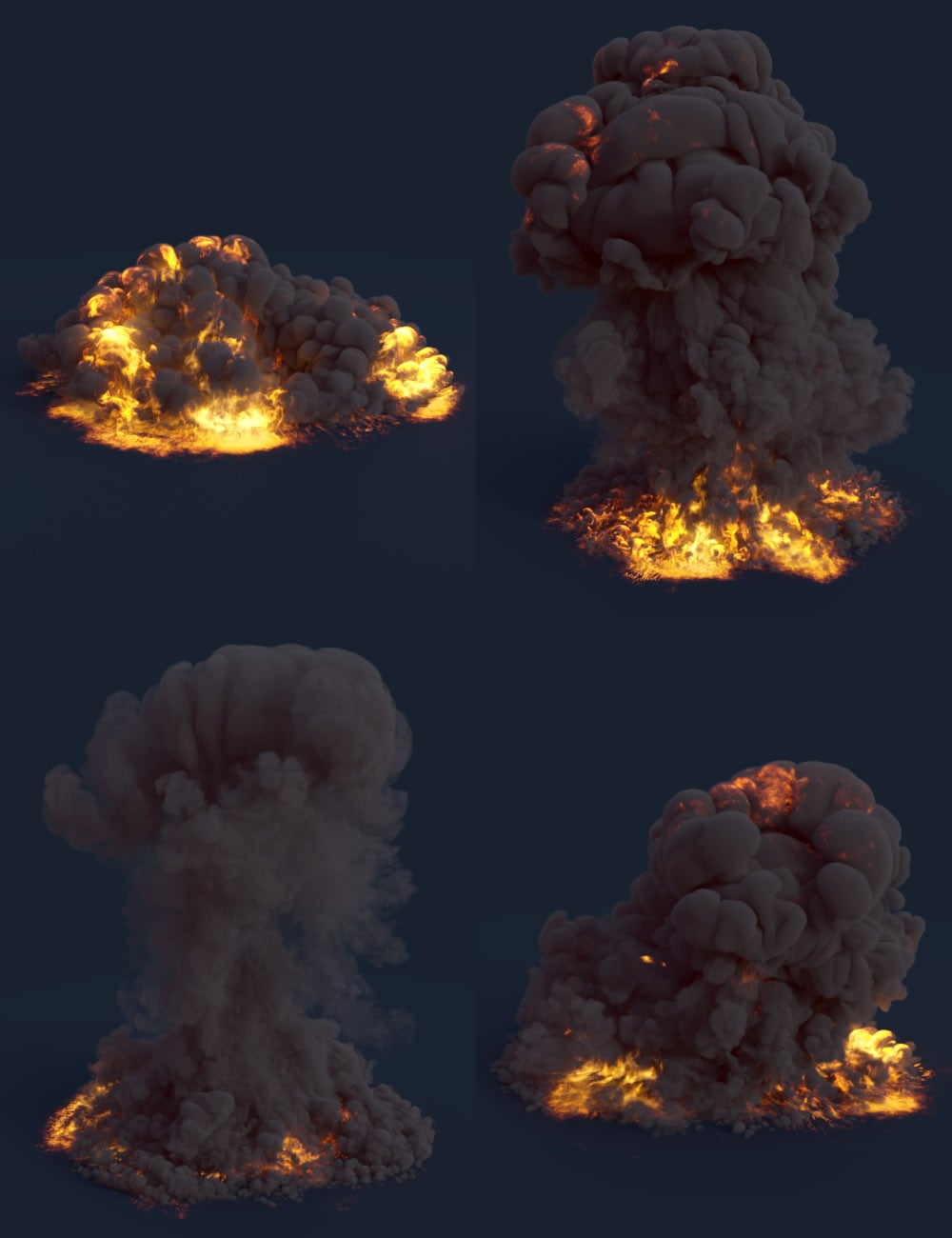 Pro Pyro - Fire and Flame VDBs | Daz 3D