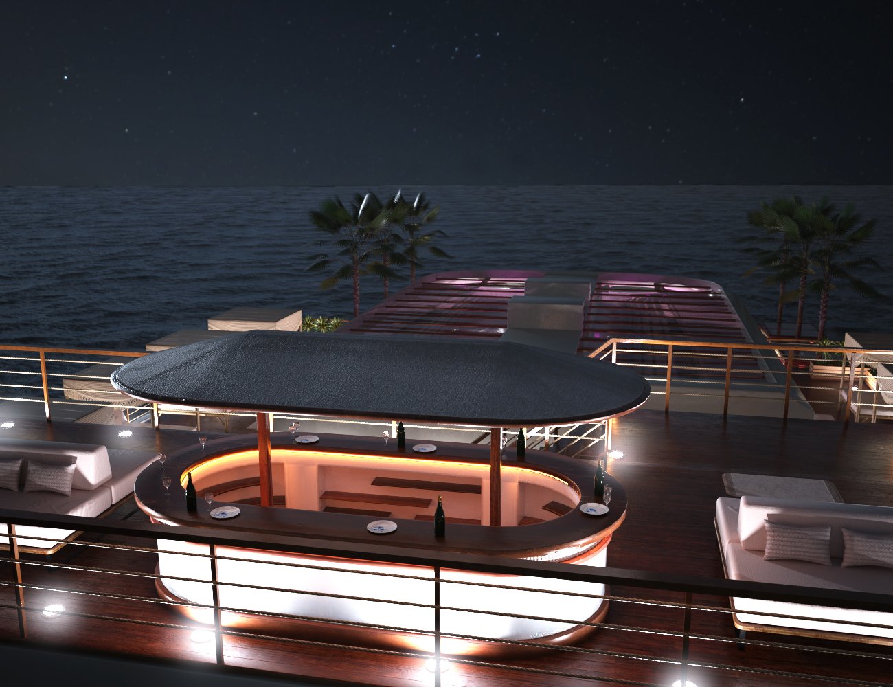 XI Floating Club | Daz 3D