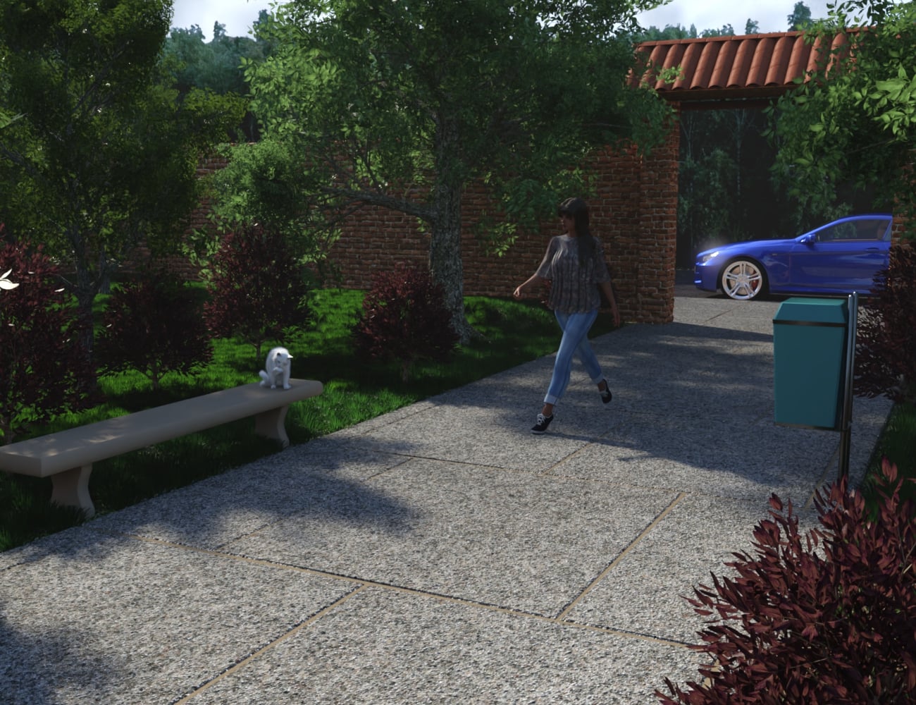 Small Park | Daz 3D