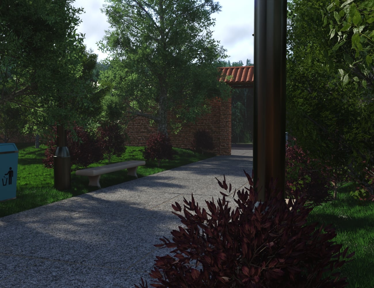 Small Park | Daz 3D