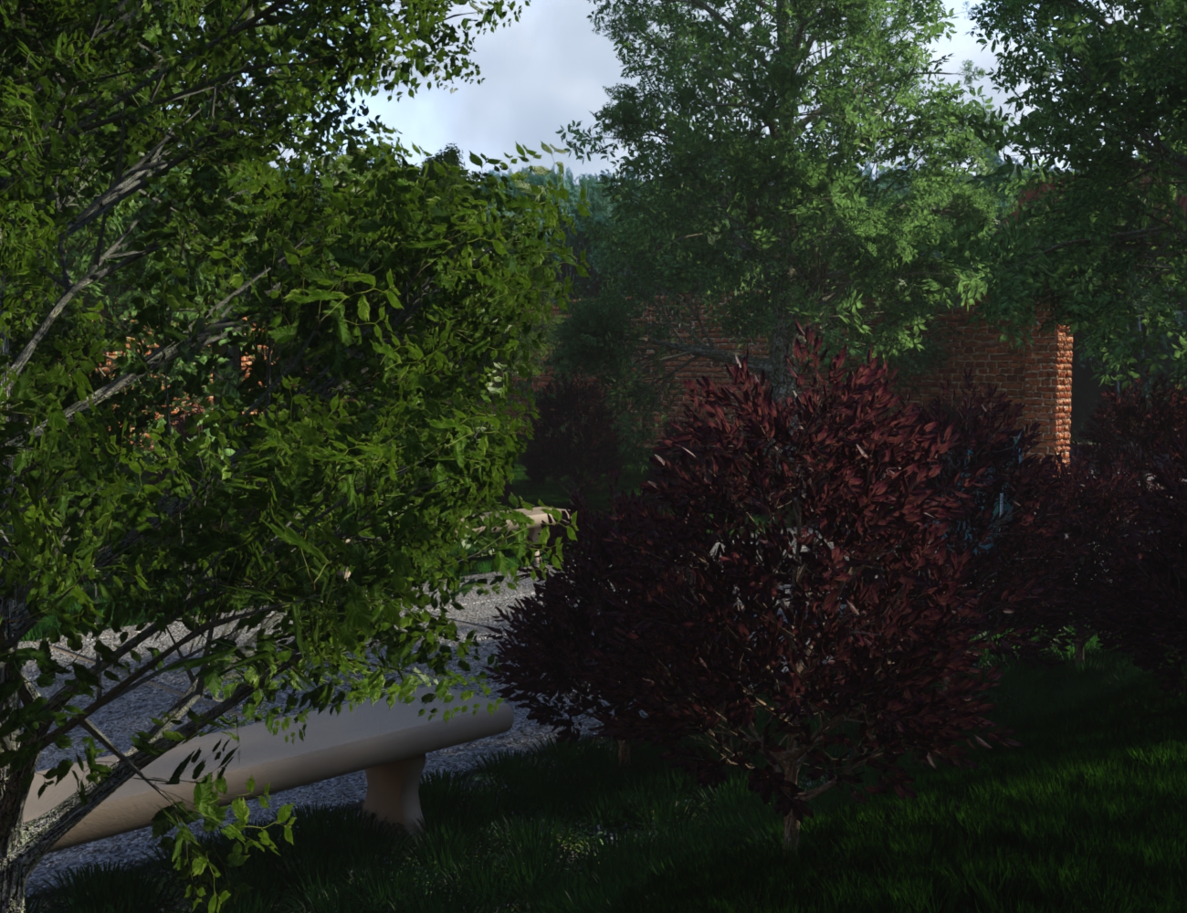 Small Park | Daz 3D