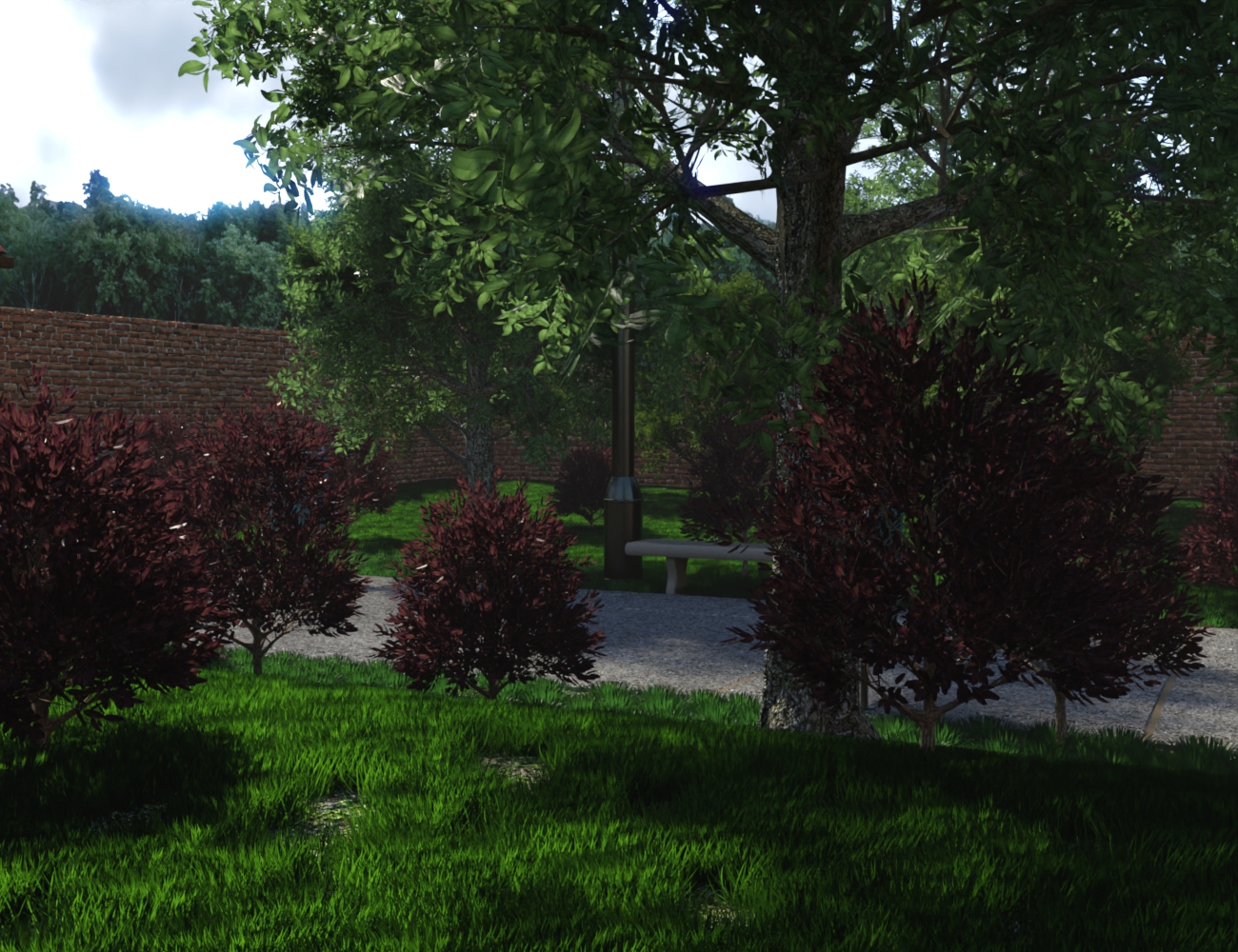 Small Park | Daz 3D