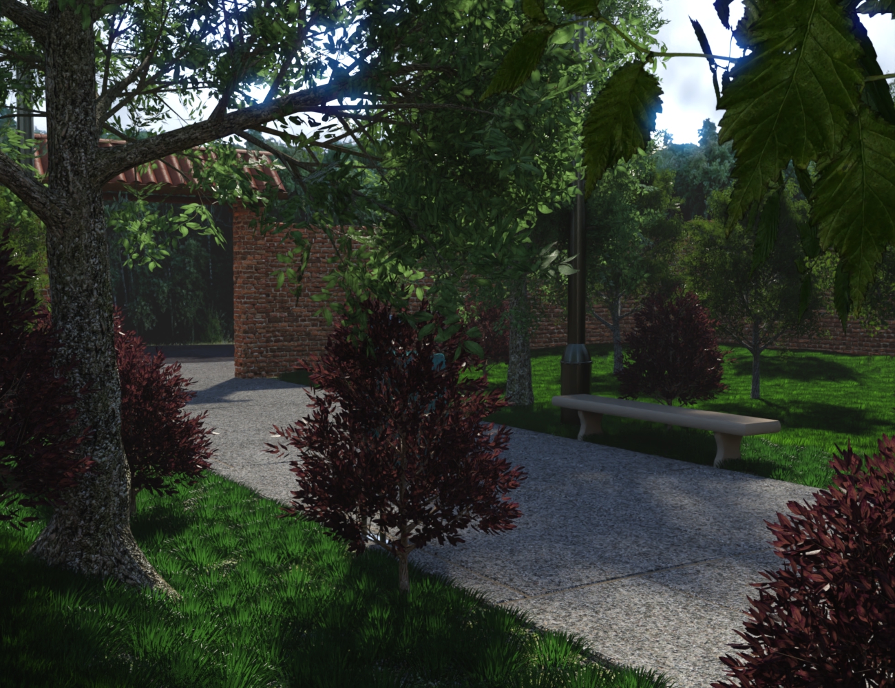 Small Park | Daz 3D