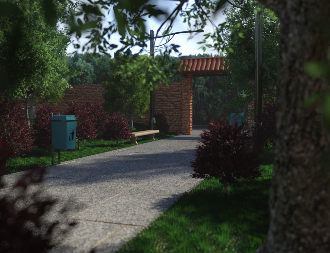 Small Park | Daz 3D