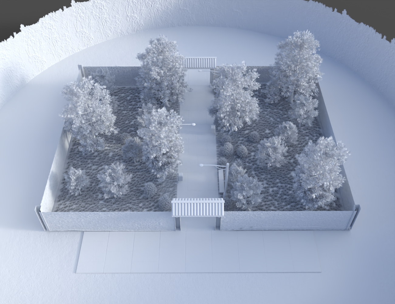 Small Park | Daz 3D