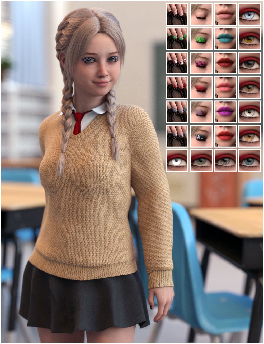 IST Teen Phaethusa HD Genesis 9 | Daz 3D