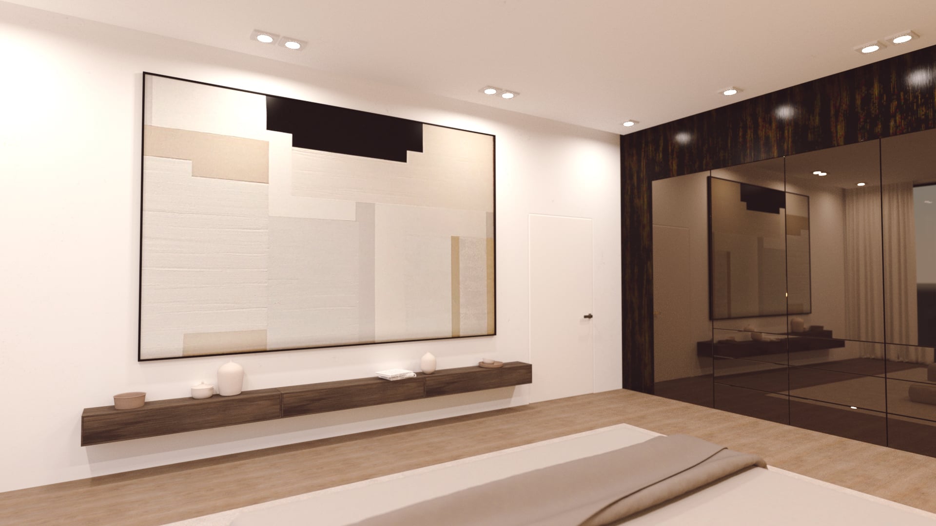 Minimalism Bedroom | Daz 3D