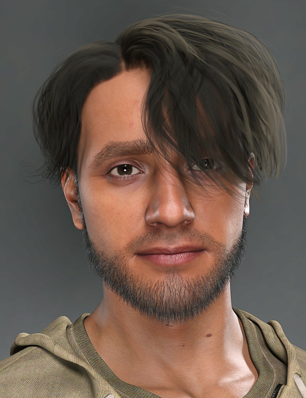 CS dForce Short Wavy Hair for Genesis 9 | Daz 3D