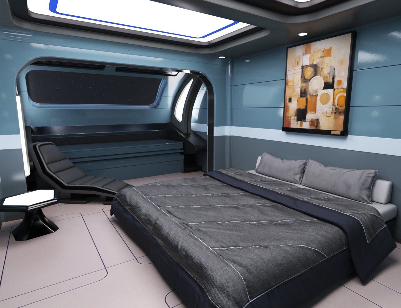 NCS Crew Quarters | Daz 3D