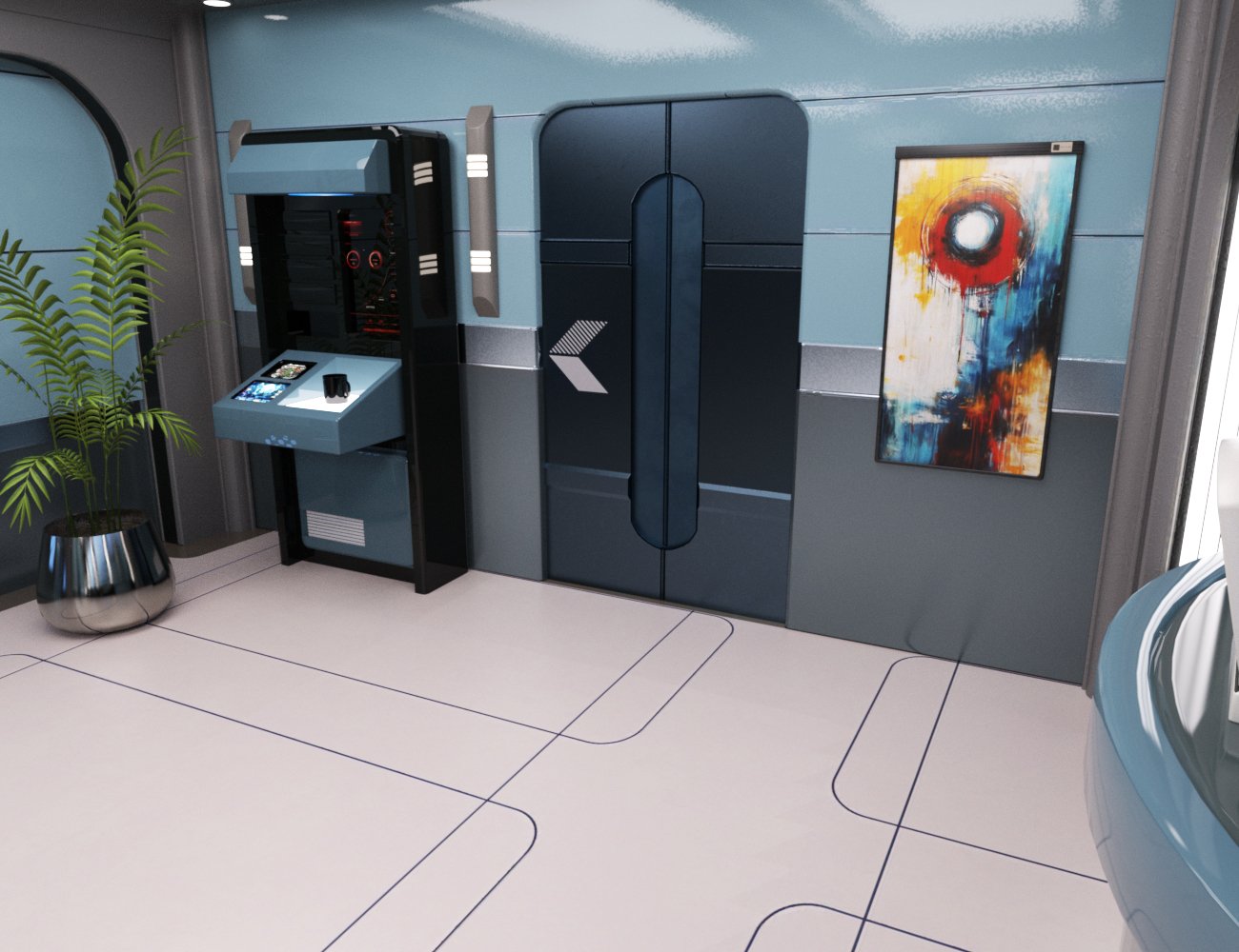 NCS Crew Quarters | Daz 3D