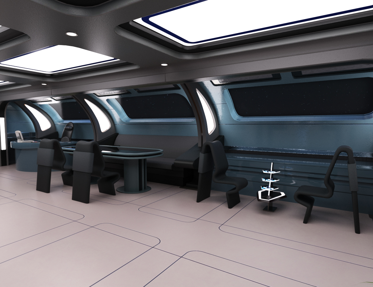 NCS Crew Quarters | Daz 3D