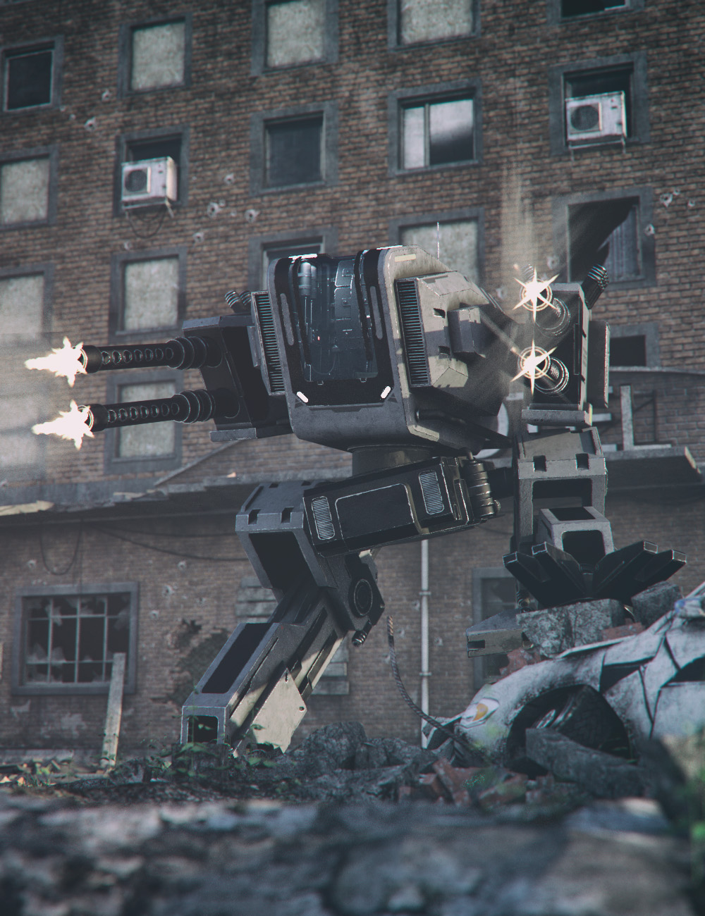 Pathfinder Mech | Daz 3D