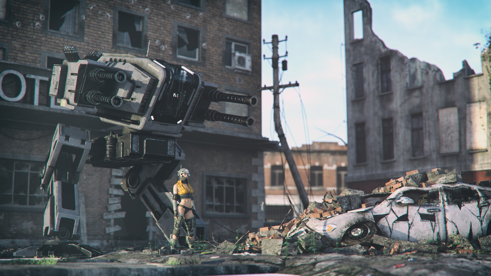 Pathfinder Mech | Daz 3D