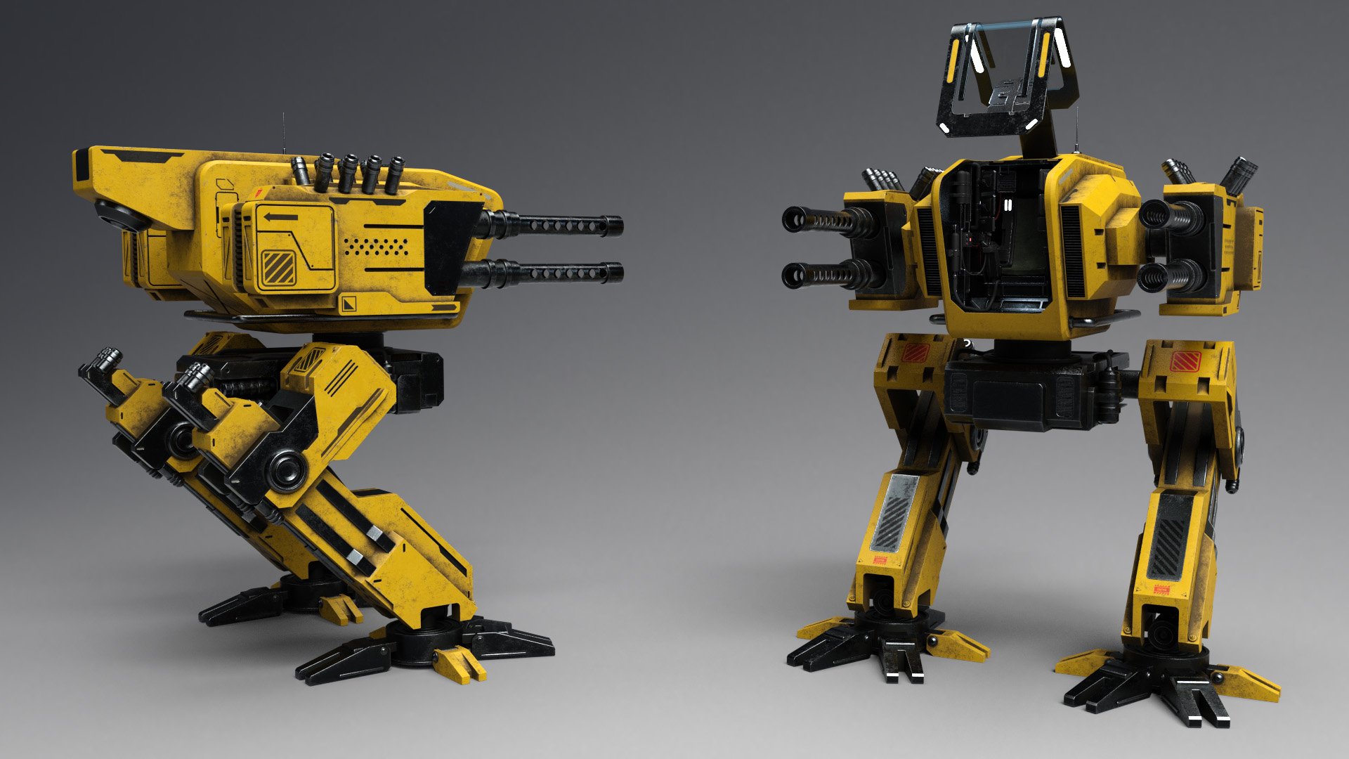 Pathfinder Mech Textures Pack | Daz 3D