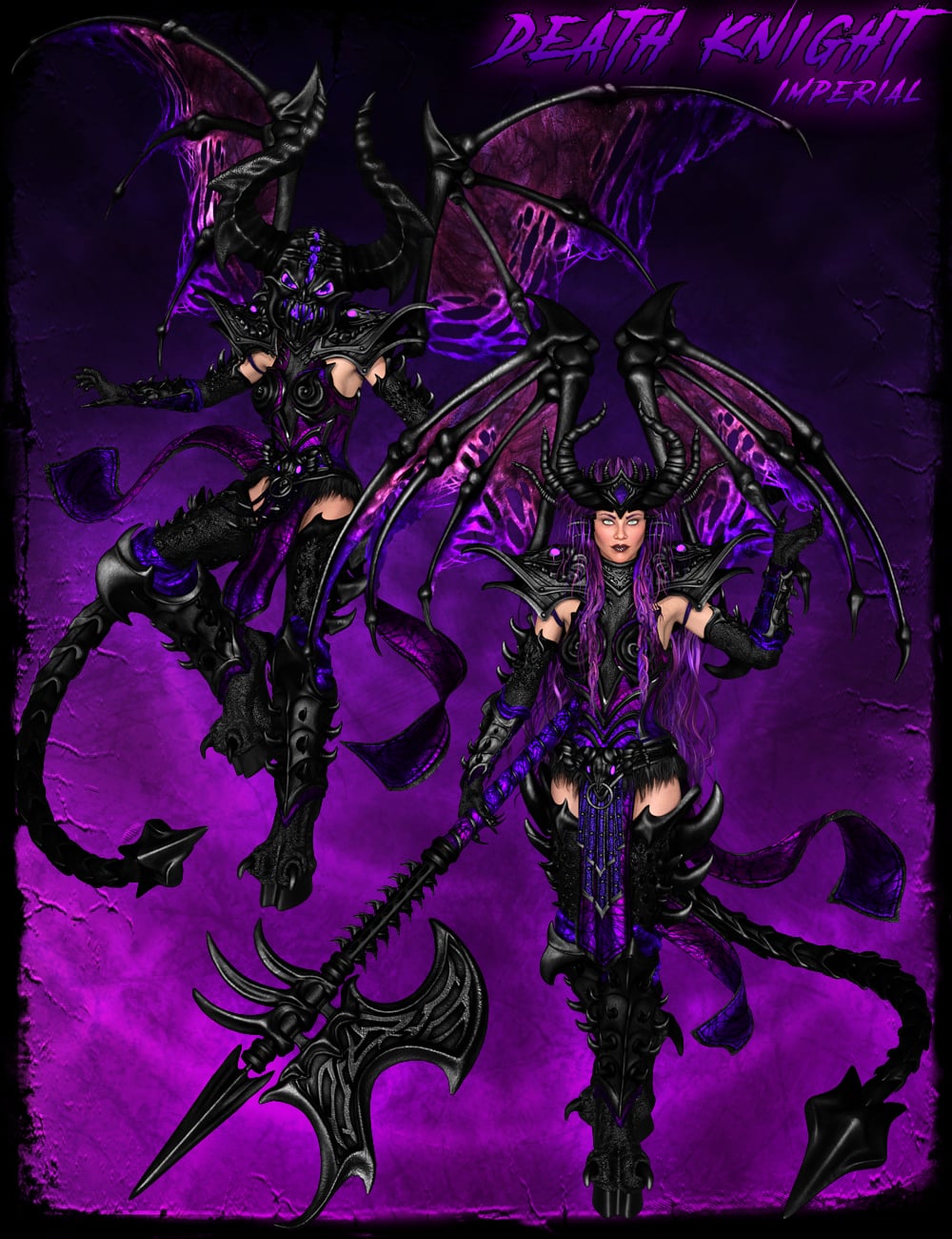 Sinister Fallen Outfit for Genesis 9 | Daz 3D