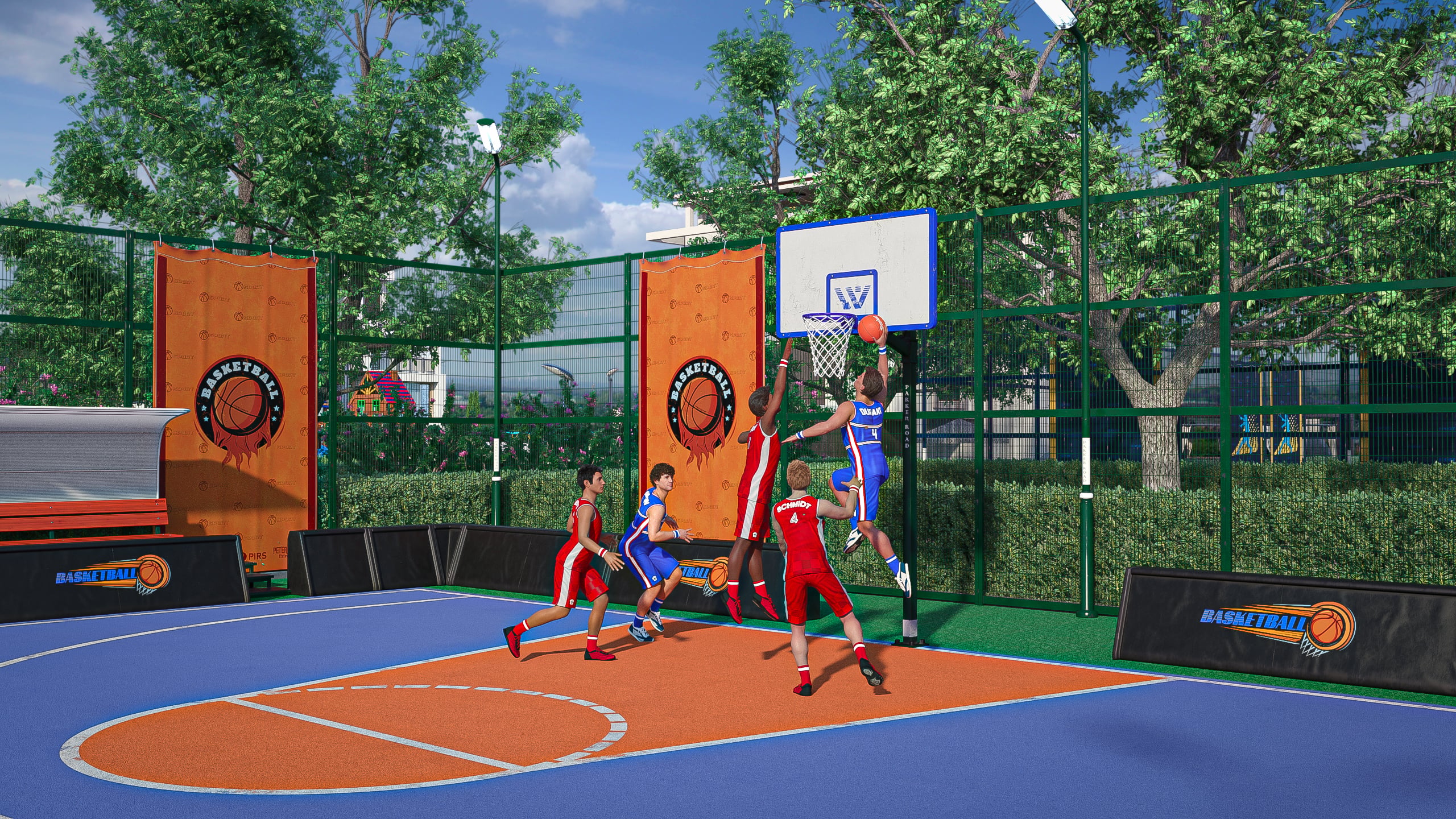 Sport Courts | Daz 3D