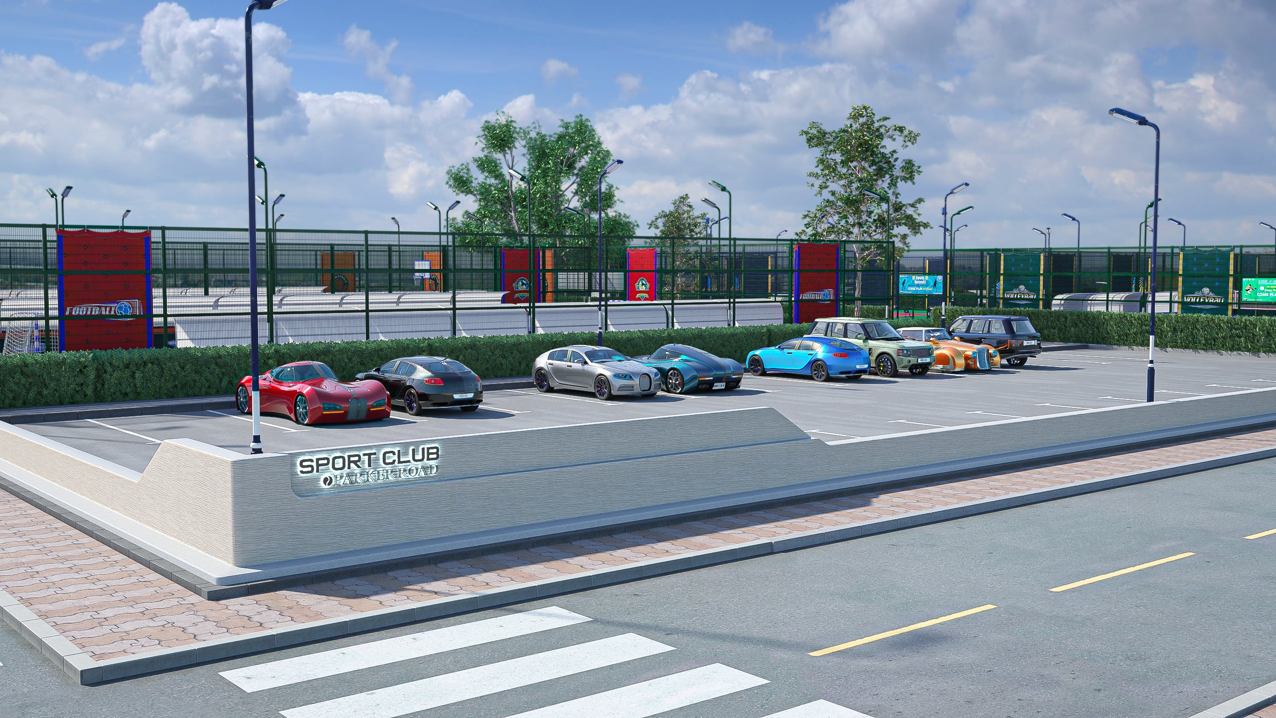 Sport Courts | Daz 3D