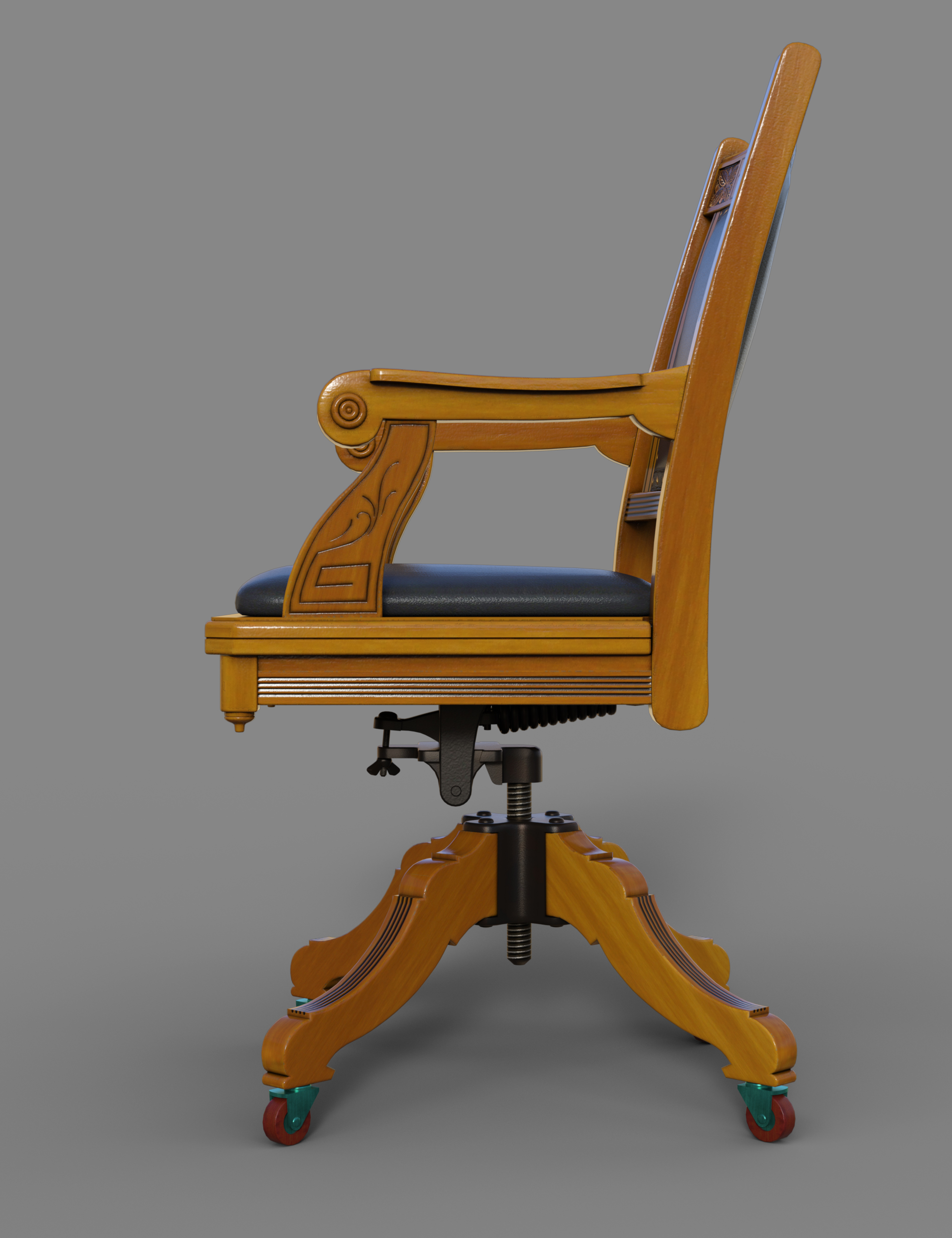 Victorian Desk and Chair | Daz 3D