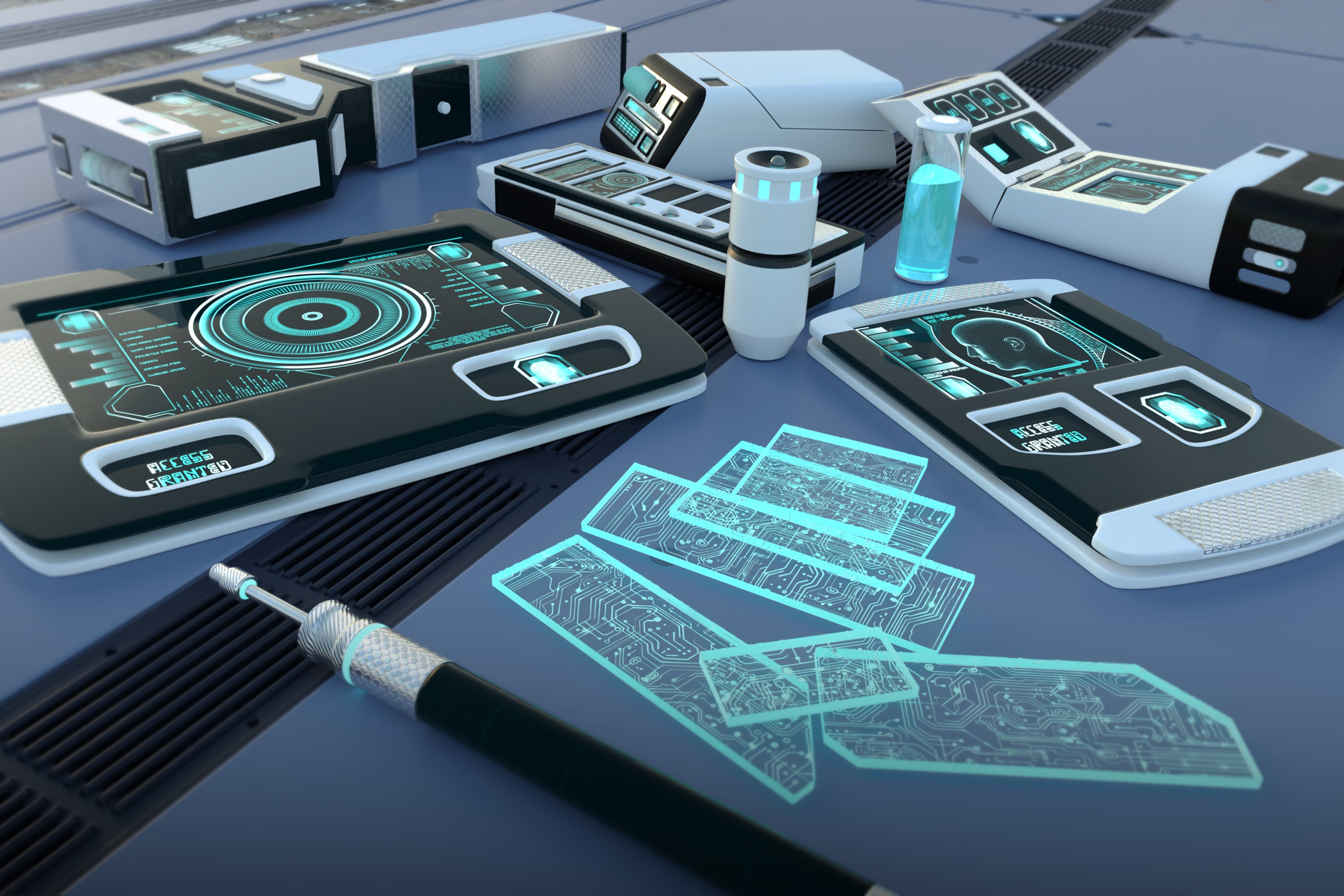 Sci-Fi Tech Gadgets | Daz 3D