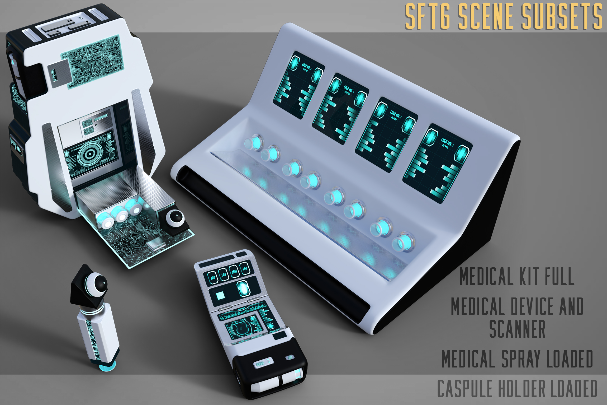 Sci-Fi Tech Gadgets | Daz 3D