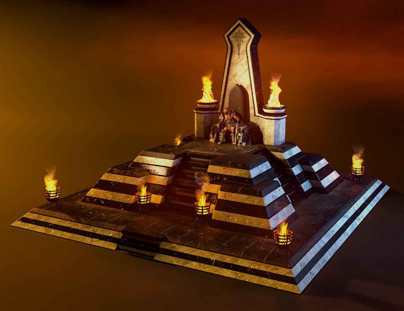 Stone Throne | Daz 3D