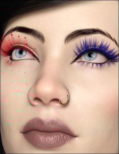 Twizted Lashes MR for Genesis 9 | Daz 3D
