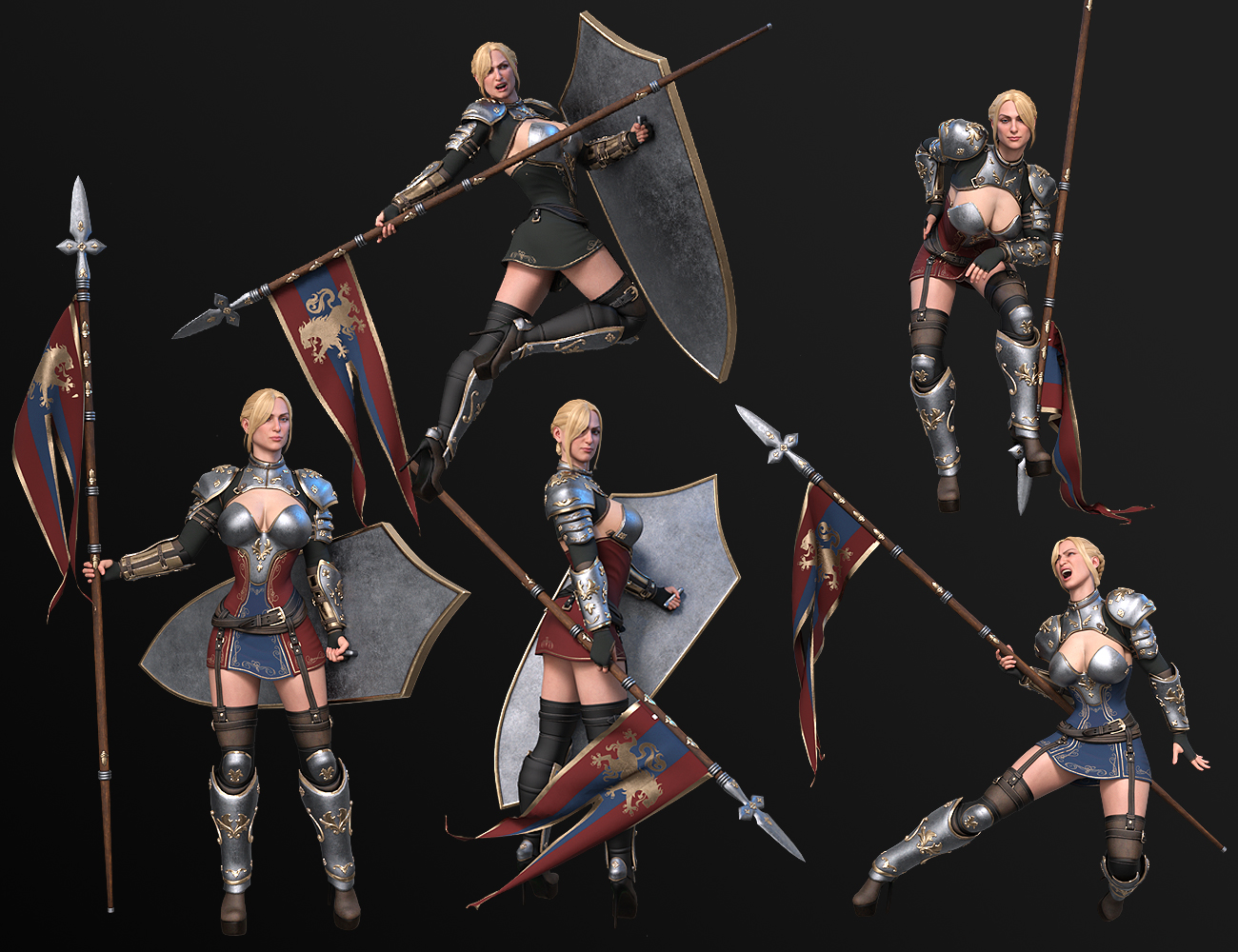 Fortuna's Favor Fantasy Poses for Genesis 8, 8.1 and 9 Females | Daz 3D
