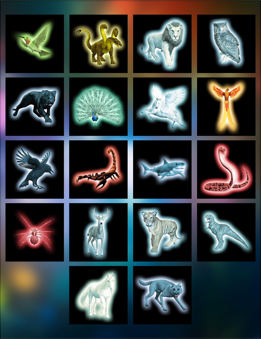 VYK Spirit Animals and Familiars | Daz 3D