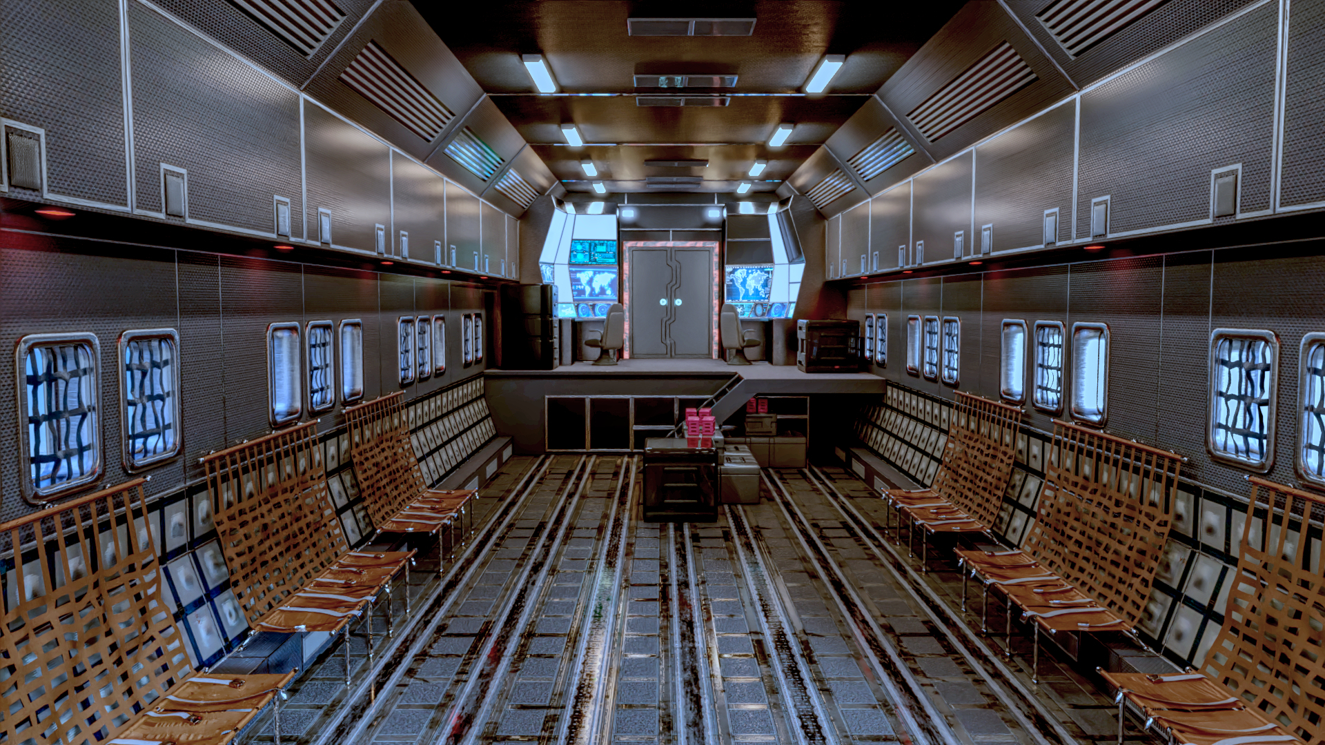 Aircraft Command Center | Daz 3D