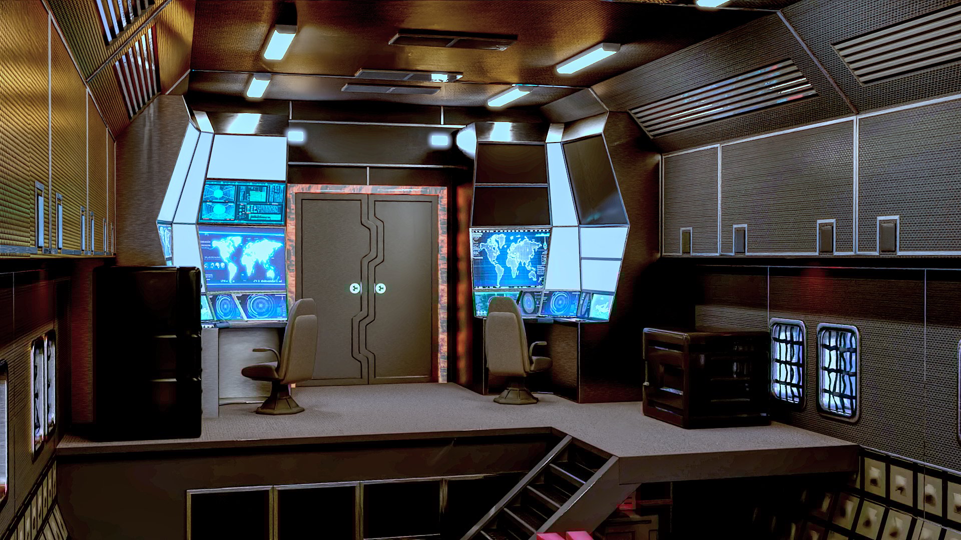 Aircraft Command Center | Daz 3D