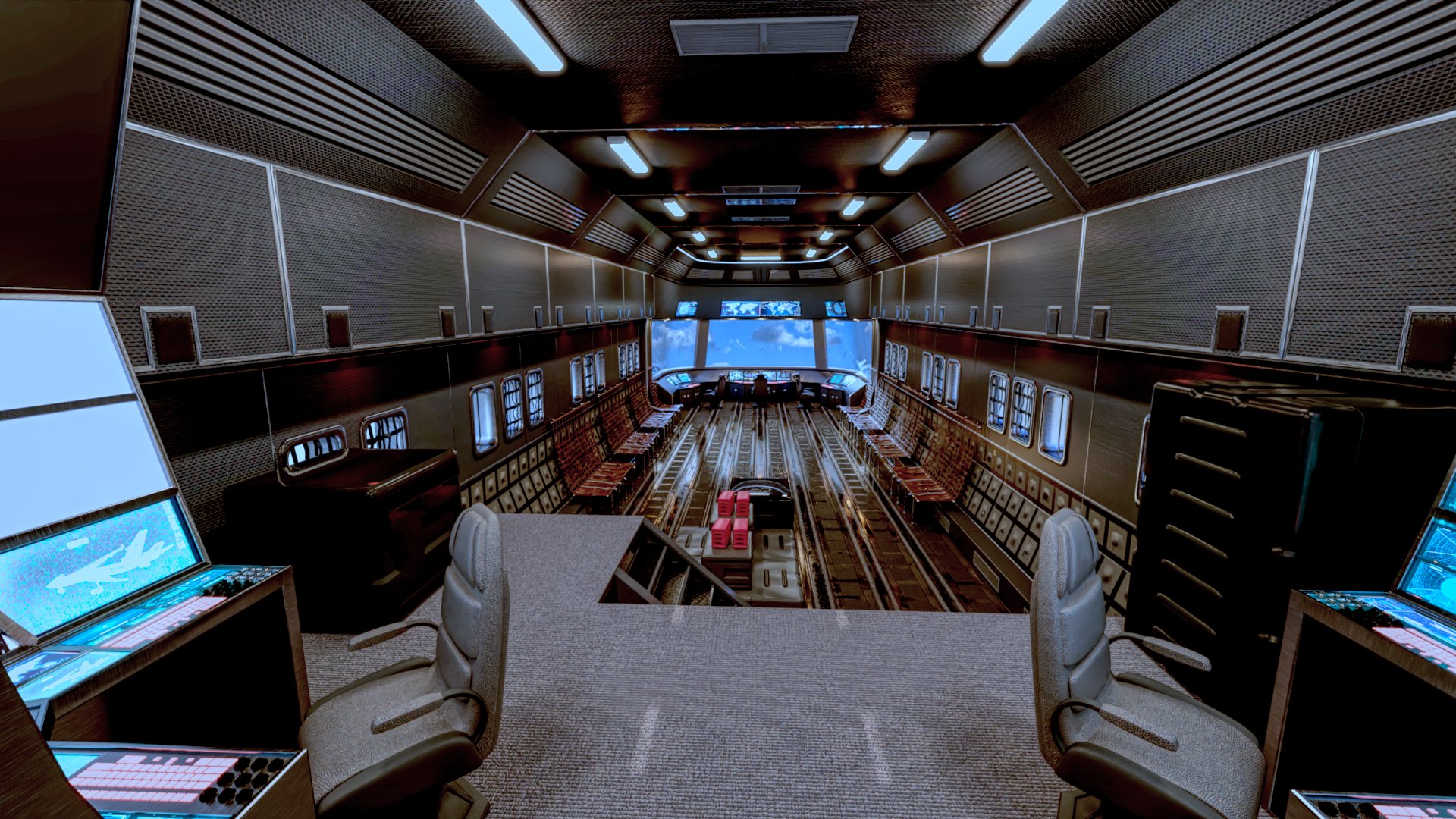 Aircraft Command Center | Daz 3D