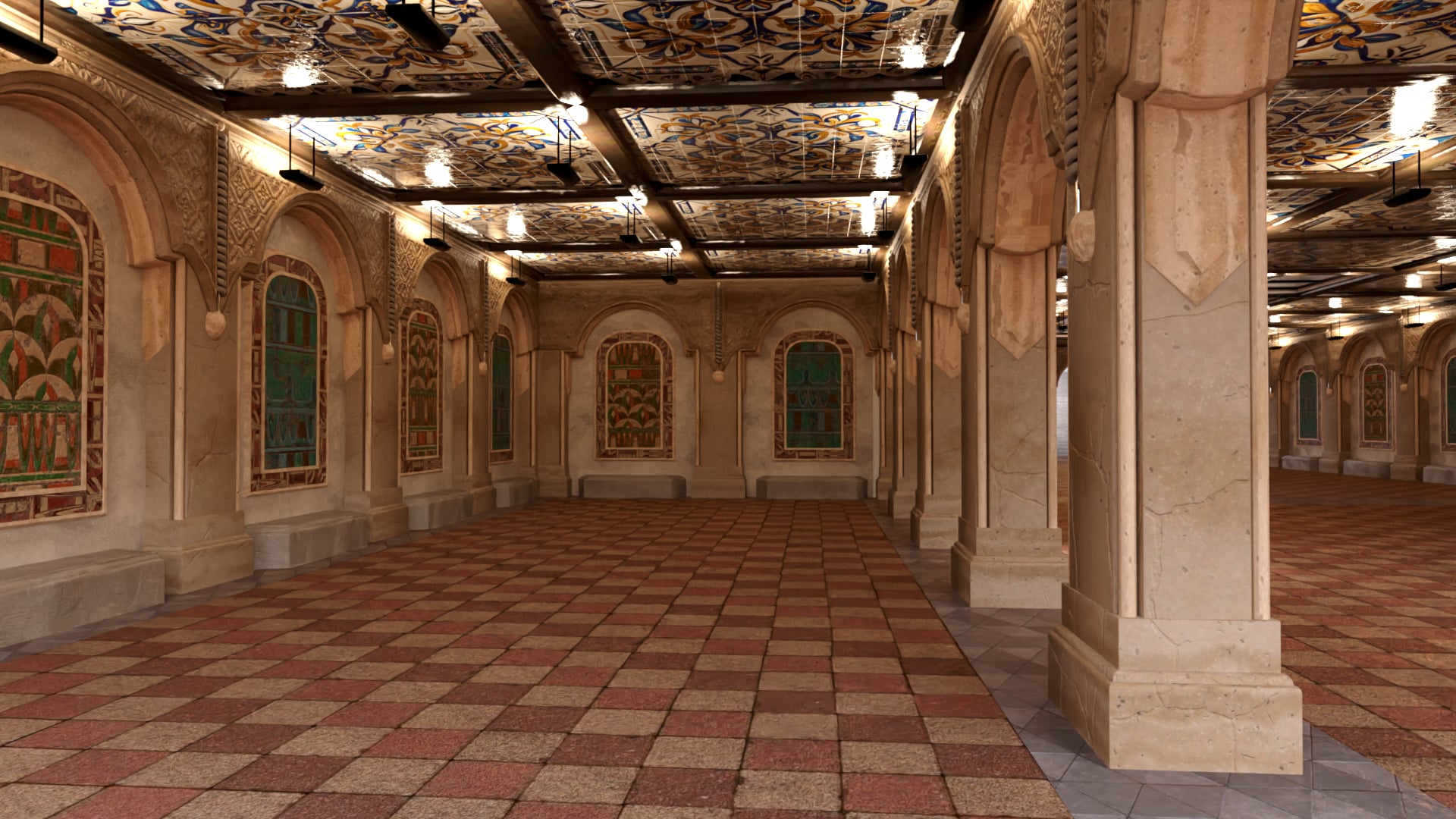 New York Terrace Underpass | Daz 3D