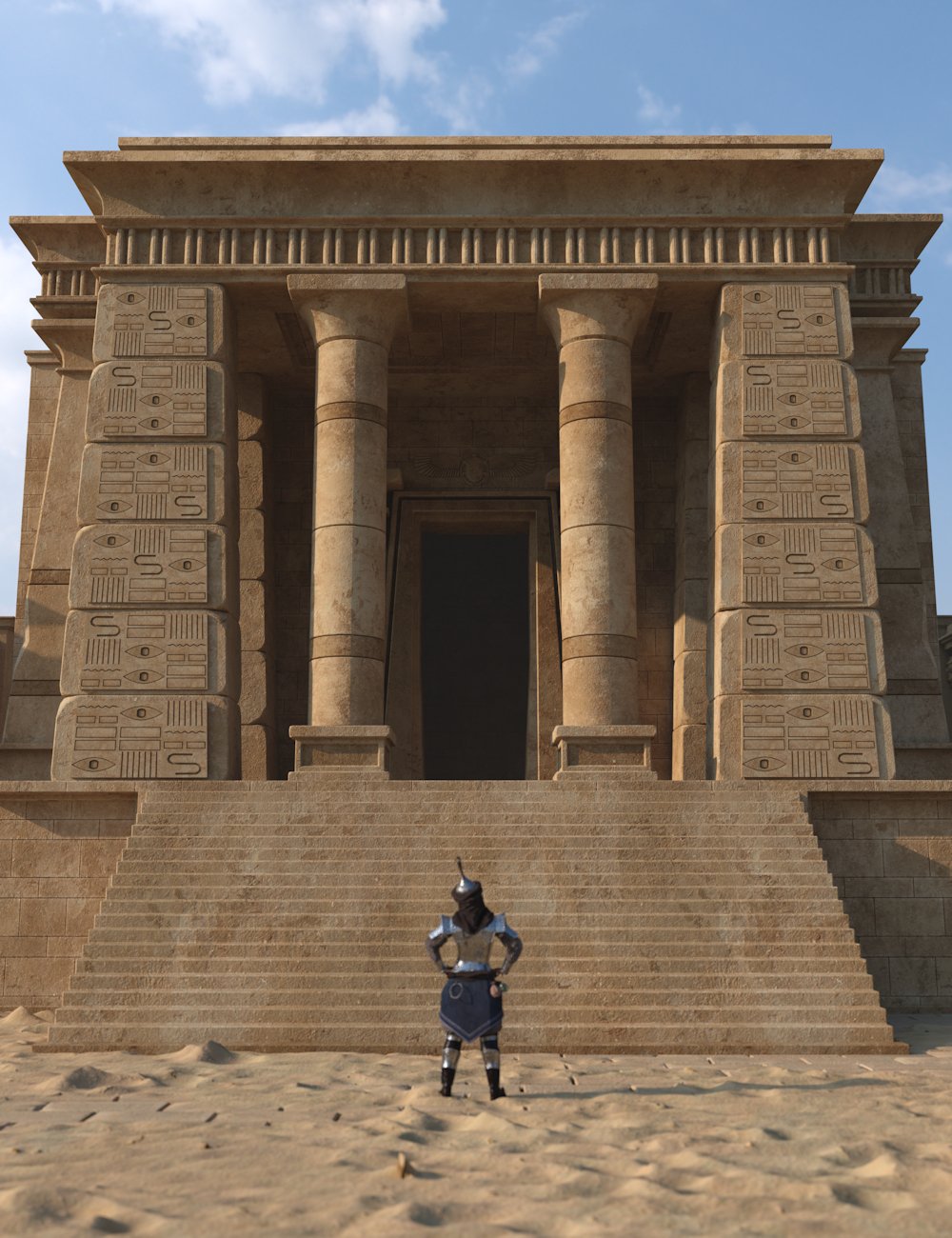 Egyptian Temples 2 | Daz 3D