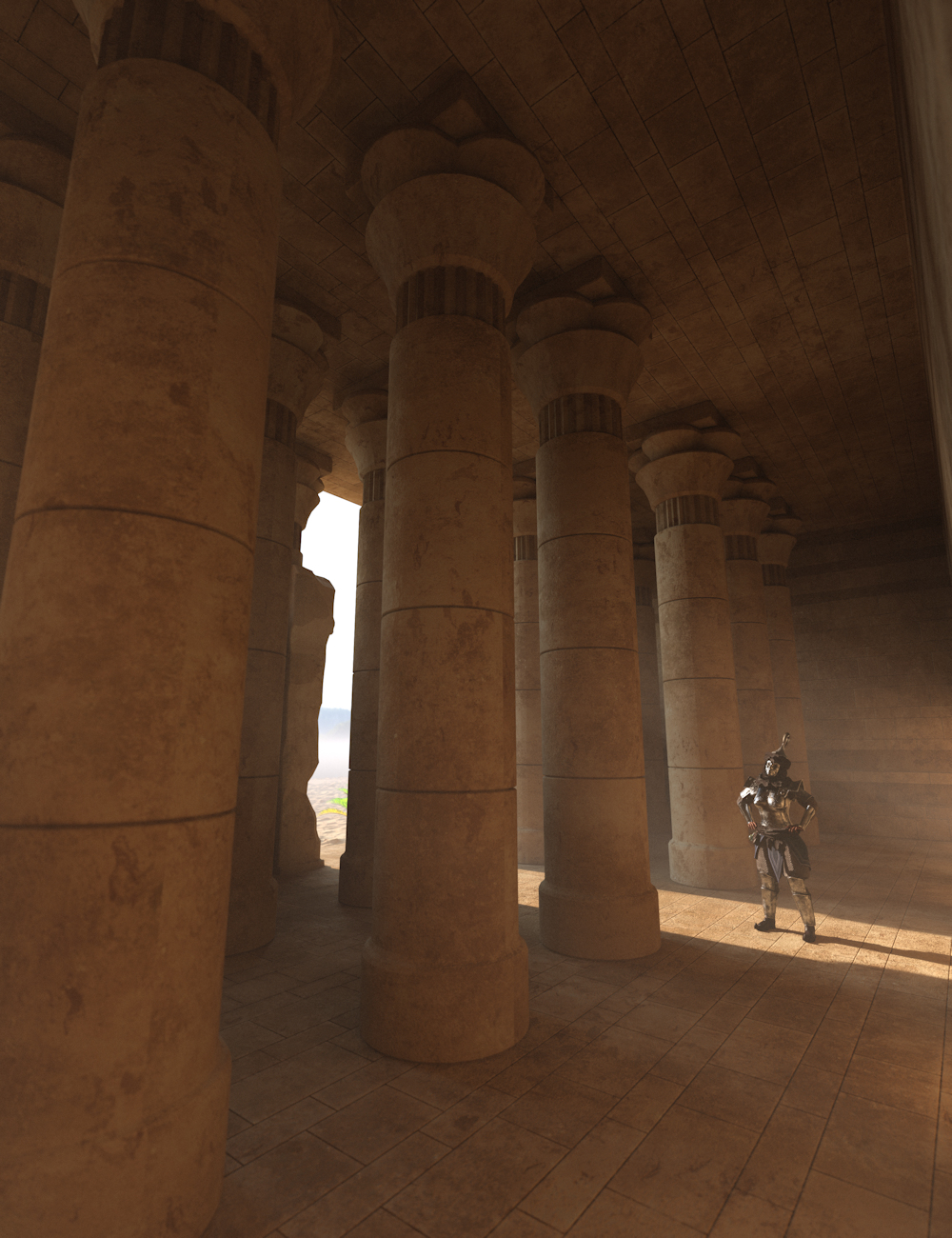 Egyptian Temples 2 | Daz 3D