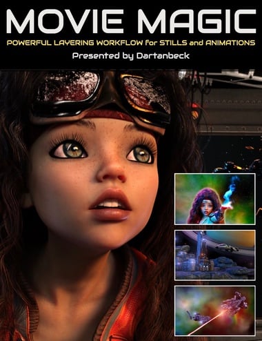 Movie Magic : Powerful Layering Workflow for Stills and Animations | Daz 3D