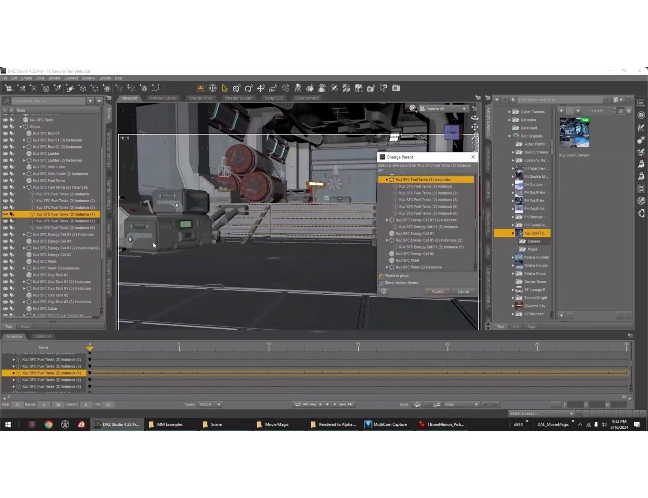 Movie Magic : Powerful Layering Workflow for Stills and Animations | Daz 3D