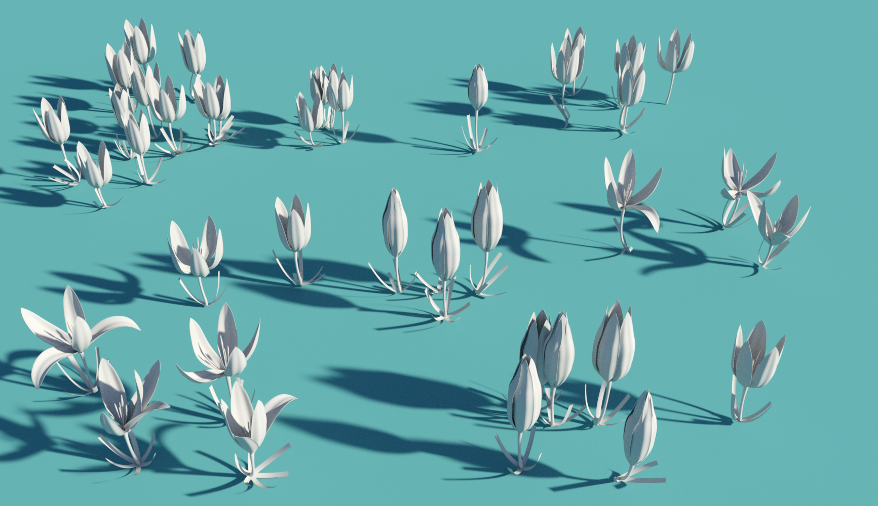 Crocus Plants - Spring Flowers | Daz 3D