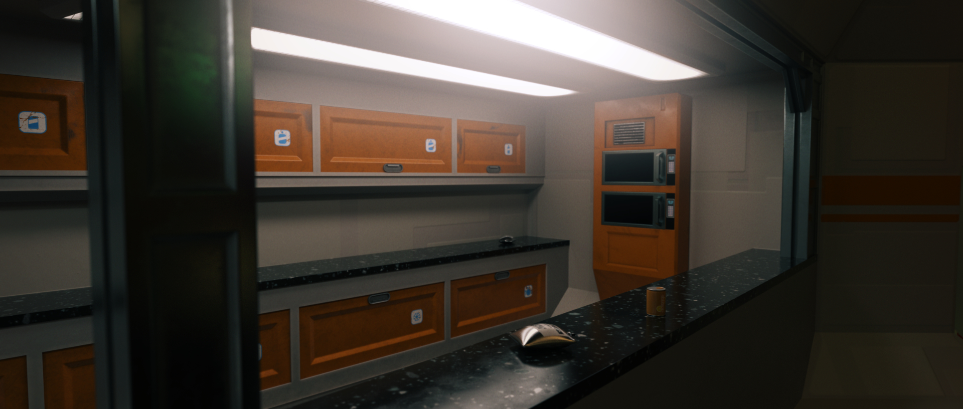 Sci-Fi Rec Room | Daz 3D