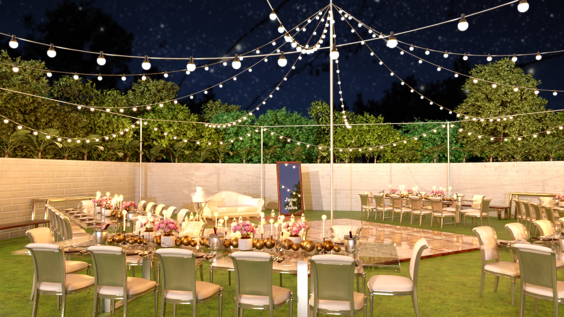 Outdoor Wedding | Daz 3D