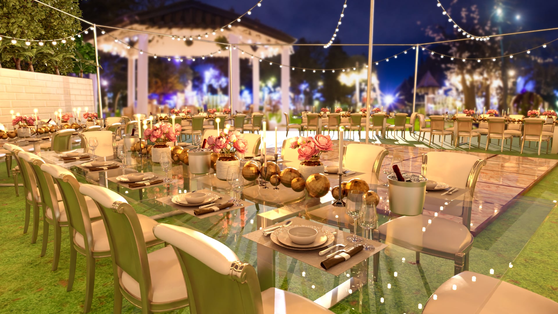 Outdoor Wedding | Daz 3D