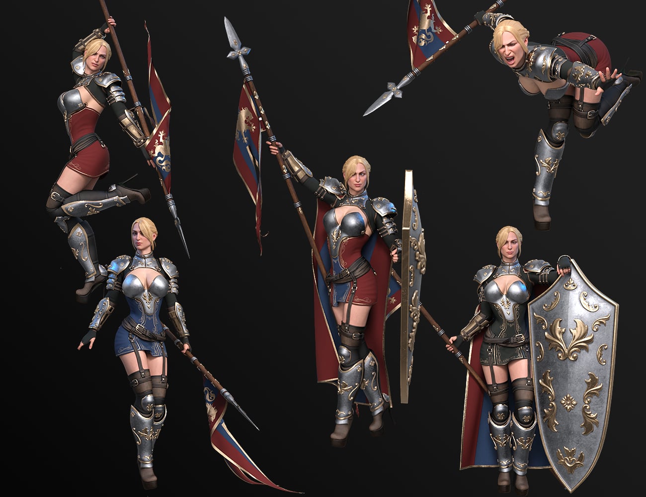 Fortuna's Favor Fantasy Bundle for Genesis 8, 8.1 and 9 Females | Daz 3D