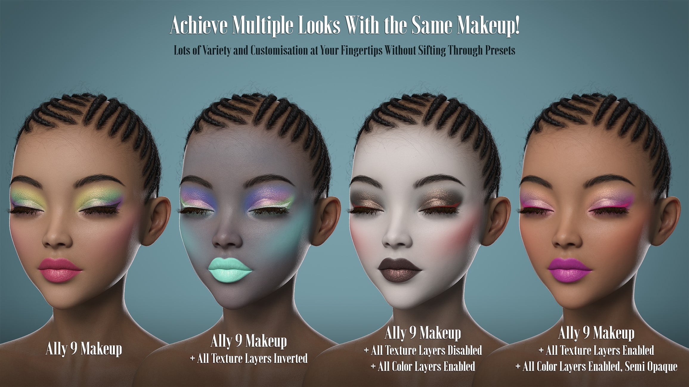 LIE Makeup Manager | Daz 3D