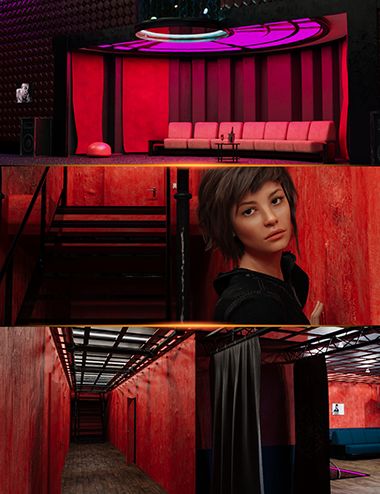 Dark Nightclub | Daz 3D