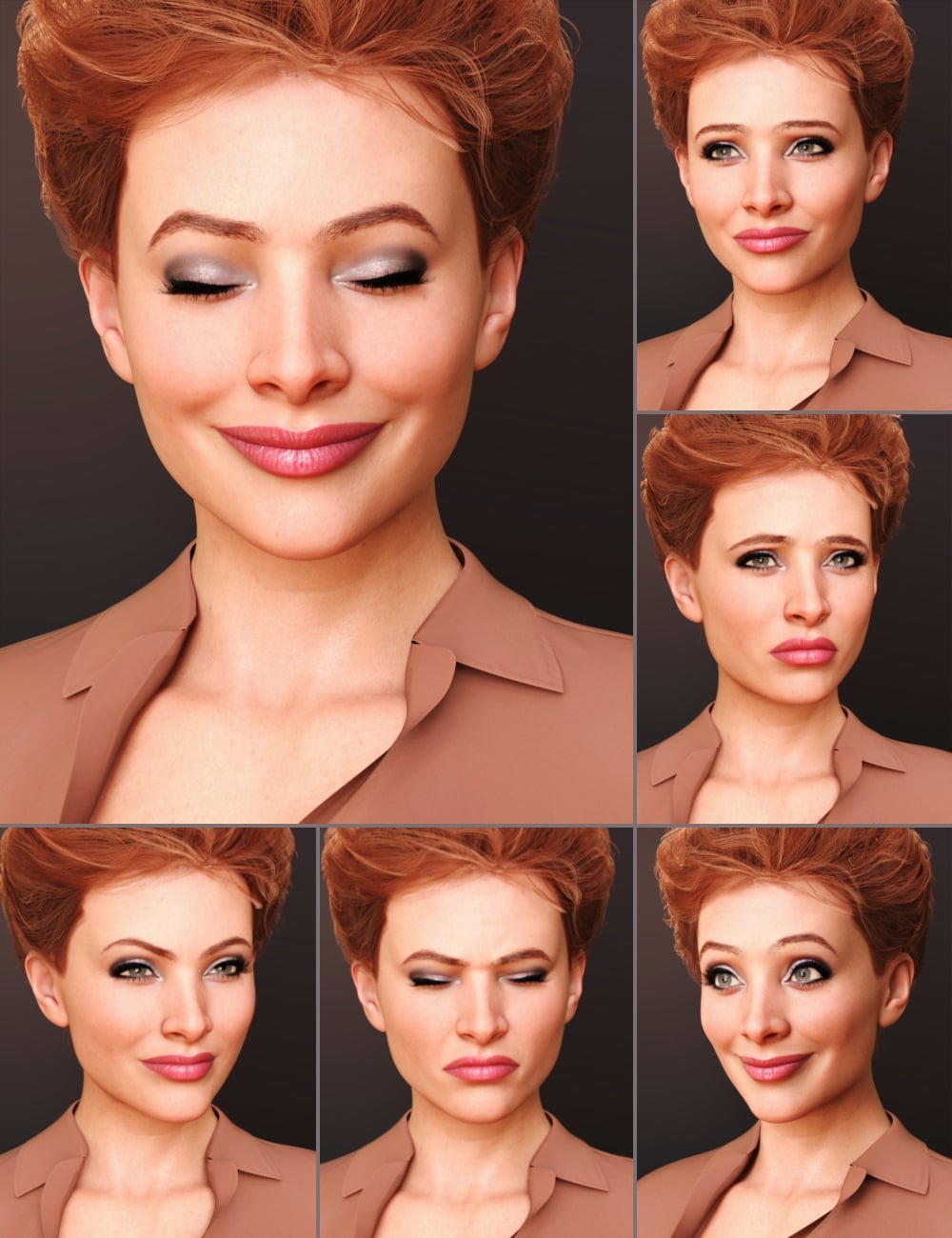 Vera Expressions for Vera HD | Daz 3D