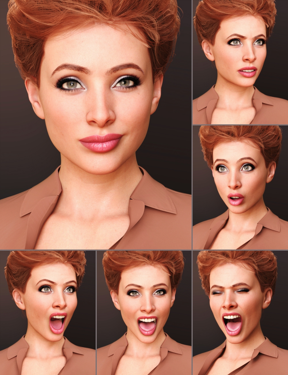 Vera Expressions for Vera HD | Daz 3D